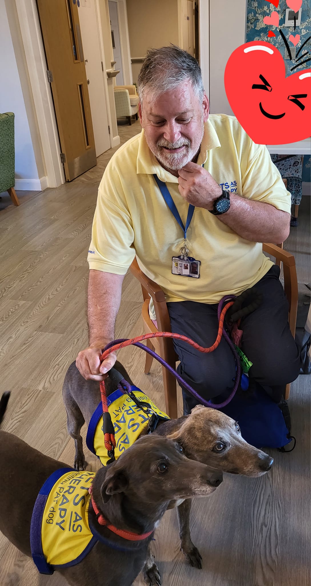 Pets As Therapy visit Richard House Care Home - Richard House ...